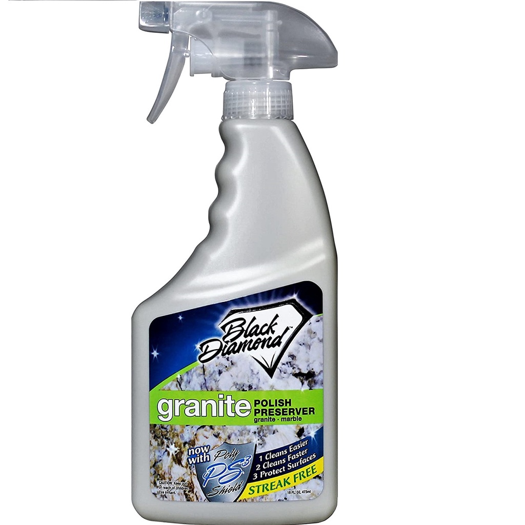 🇺🇸 Black Diamond Granite Polish Preserver Streak Free - 473ML | Shopee ...