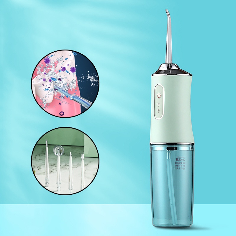 Teemo Portable Teeth Cleaning Washer Rechargeable Orthodontic Dental ...