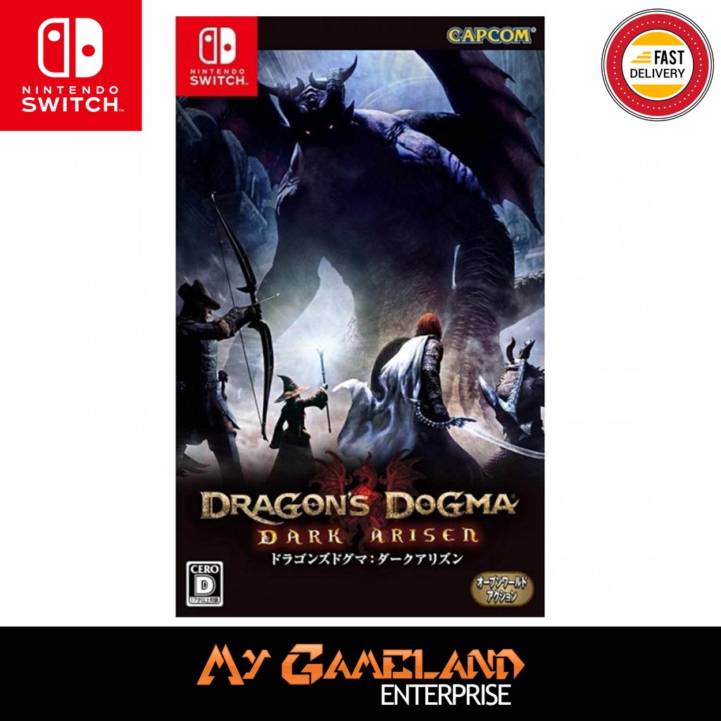 Nintendo Switch dragon Dogma Dark Arisen (English/Chinese)(BRAND NEW ...