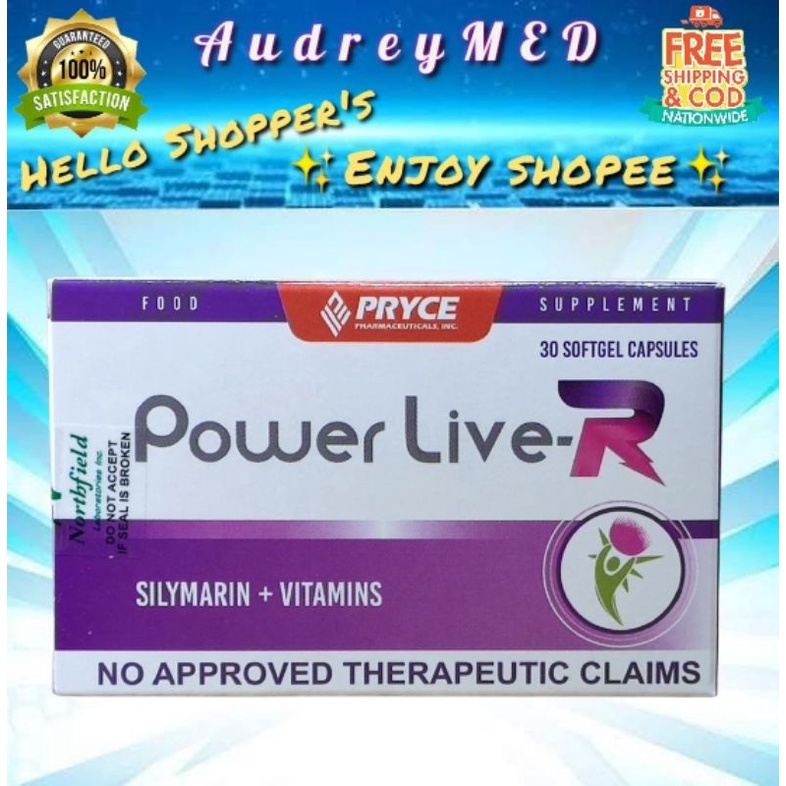 POWER LIVER / LiverCap SILYMARIN + VITAMIN B-COMPLEX capsule by 30's ...