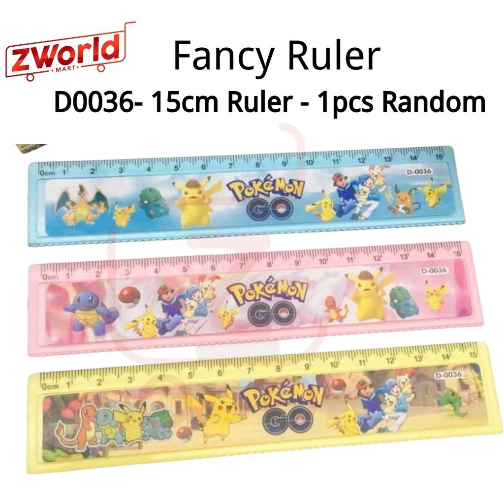 Fancy Ruler Transparent/ Wooden/ Steel/ Plastic | Shopee Malaysia