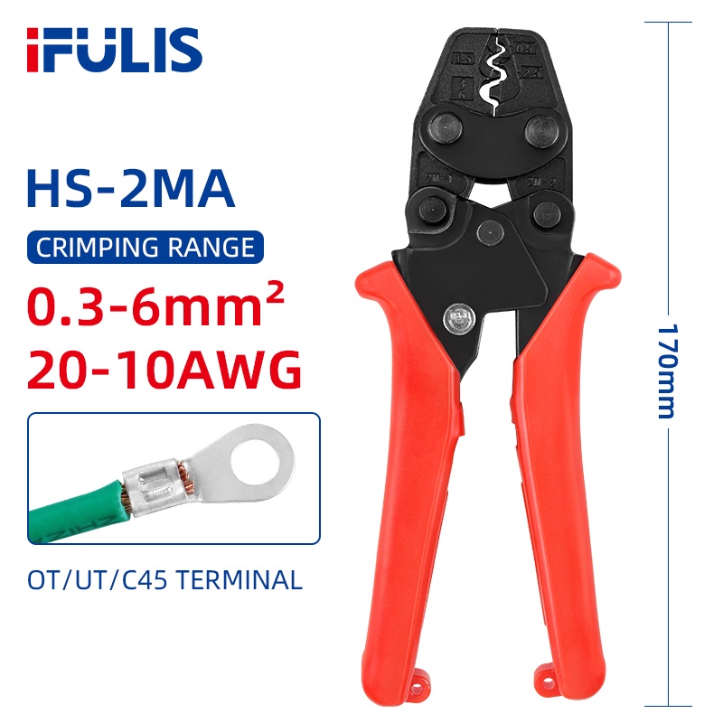 For OT/UT/RNB/RNB Terminals Multi-functional Crimping Tool Plier Pliers ...