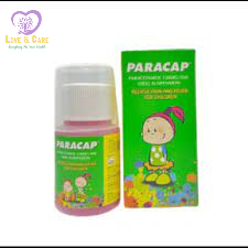 Paracap Paracetamol Syrup 60ml 250mg/5ml / ubat demam | Shopee Malaysia