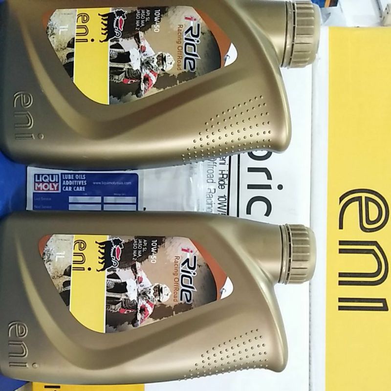 eni i-Ride 10w50 Racing Motobike Oil [1L] | Shopee Malaysia