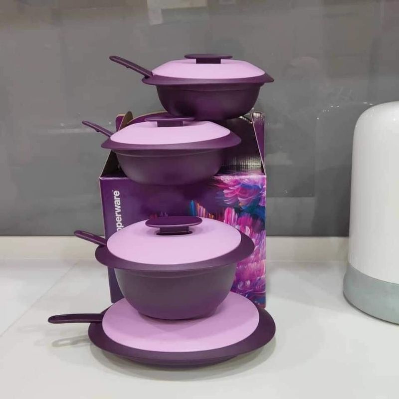 💥READY STOCK💥 Petit Blossom Purple Set | Set hidang Makanan | Original ...