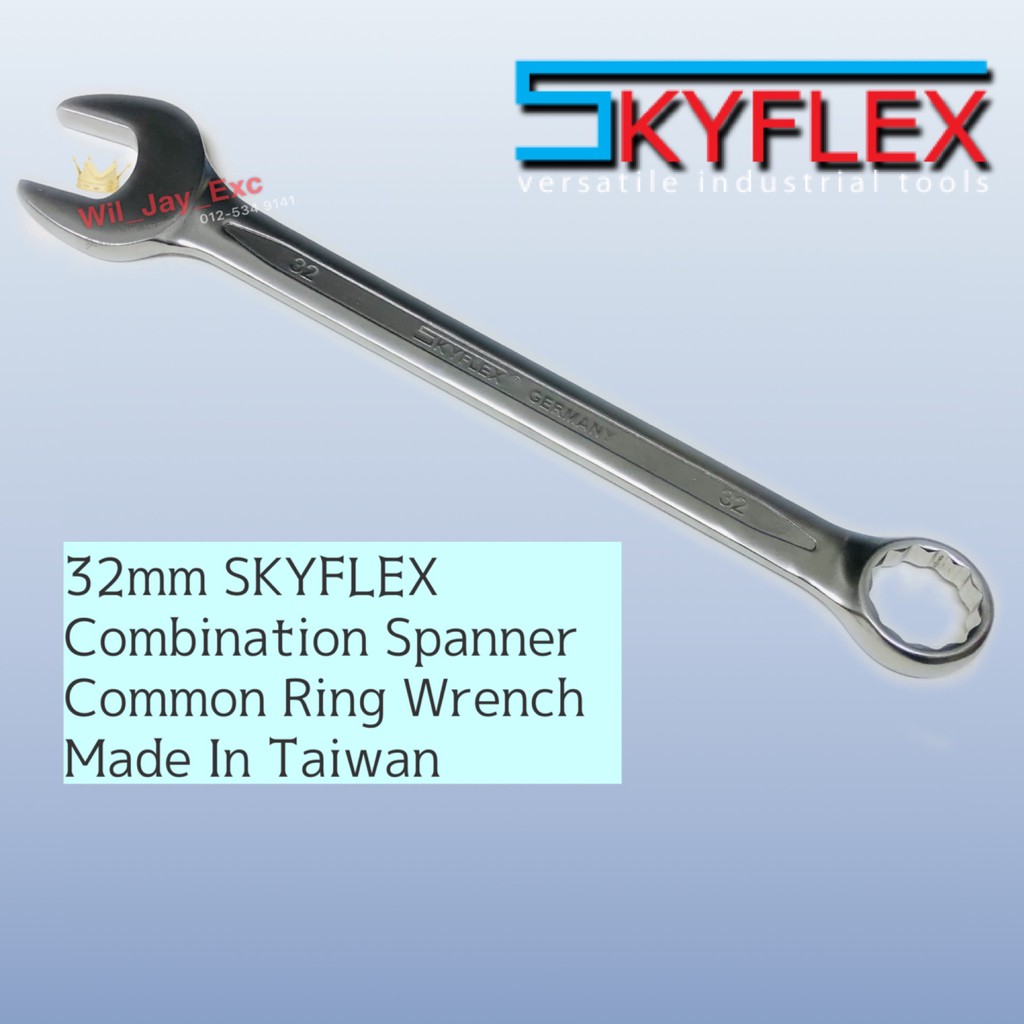 SKYFLEX SCS 32mm, 36mm, 38mm ,41mm COMBINATION SPANNER COMMON RING ...