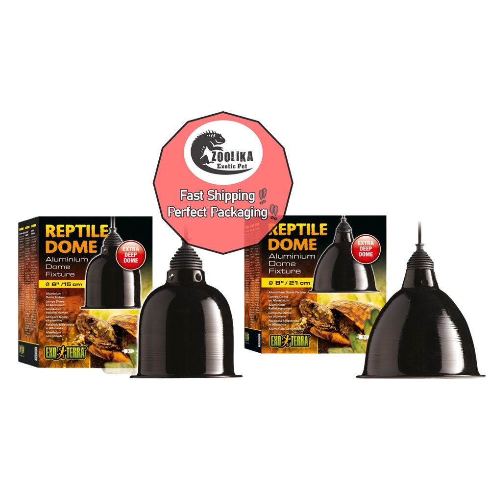 EXO TERRA REPTILE DOME / ALUMINUM DOME FIXTURE | Shopee Malaysia