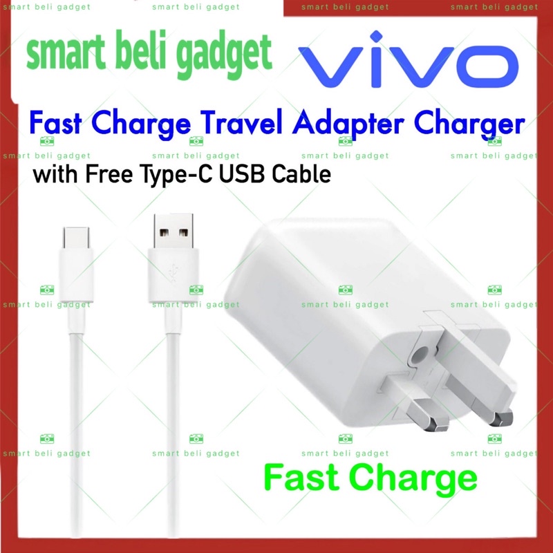 *Ready Stock*Vivo Charger Dual Engine Quick Charge 3A Power Qualcomm ...