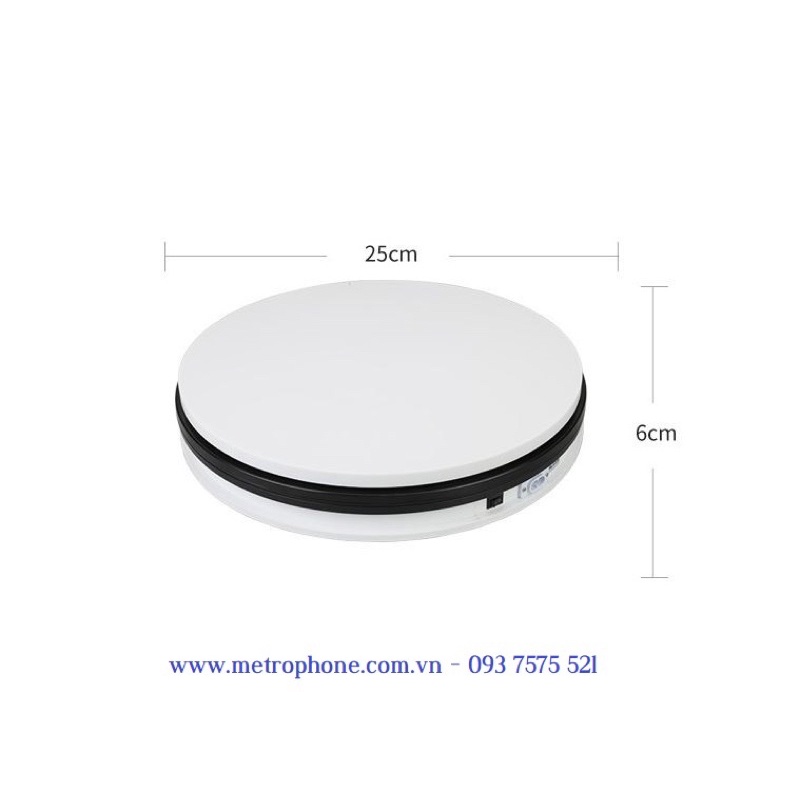 Product photography turntable, diameter 25 cm | Shopee Malaysia