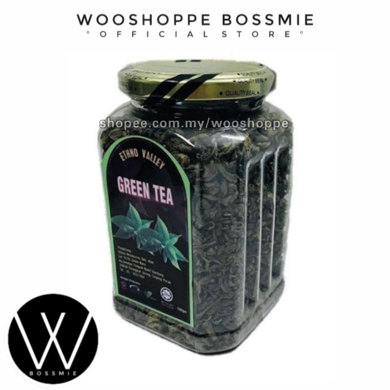 𝙒𝙊𝙊𝙎𝙃𝙊𝙋𝙋𝙀 GREEN TEA / TEH HIJAU KERING 180G (DRIED) | Shopee Malaysia