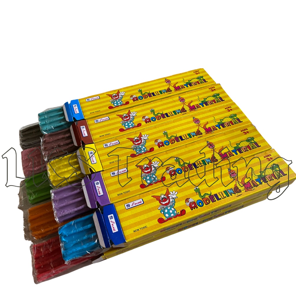 Modelling Clay (Single Colour Brick) Tanah Liat Pemodelan Art Craft Non ...
