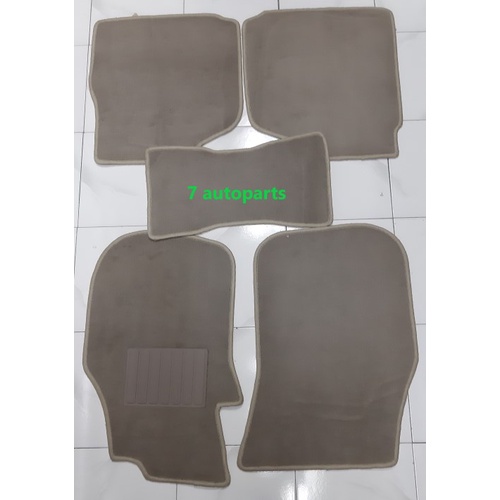 Proton Waja Beige Colour Carpet 5pcs 1 set | Shopee Malaysia