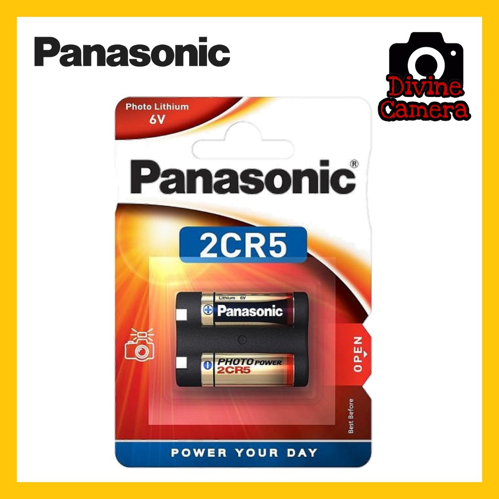 Panasonic 2CR5 Lithium Battery (6V, 1400mAh) | Shopee Malaysia