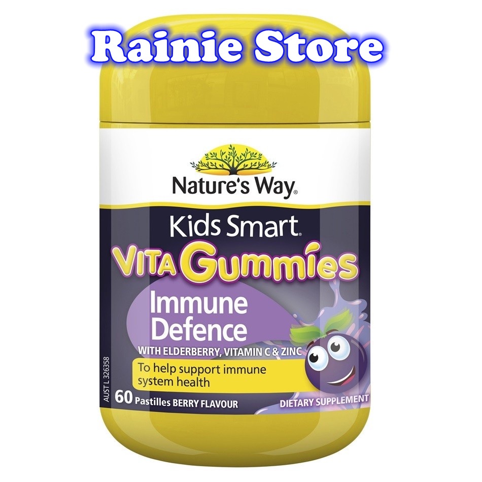 (Ready Stock)Nature's Way-Kids Smart Vita Gummies Cold & Flu Immunity ...