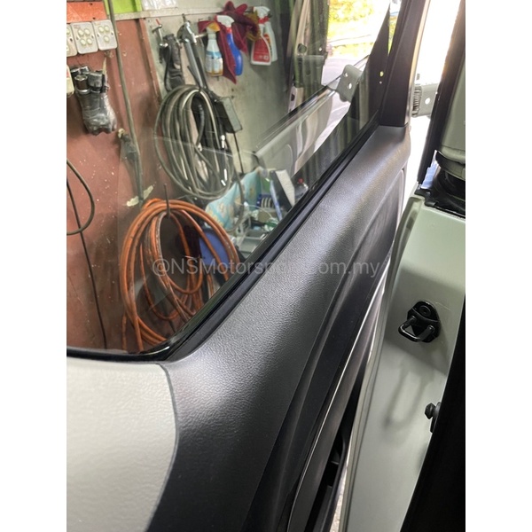 Alphard Vellfire 2009-2014 Rear Slide Door Inner Window Rubber Trim ...