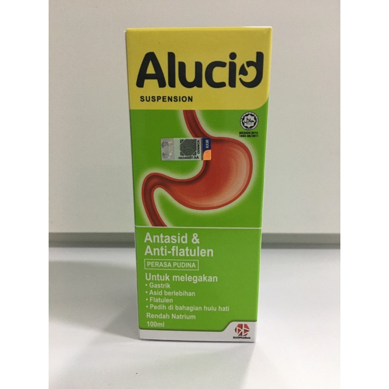 Alucid Suspension 100mL (Peppermint Flavour) | Shopee Malaysia