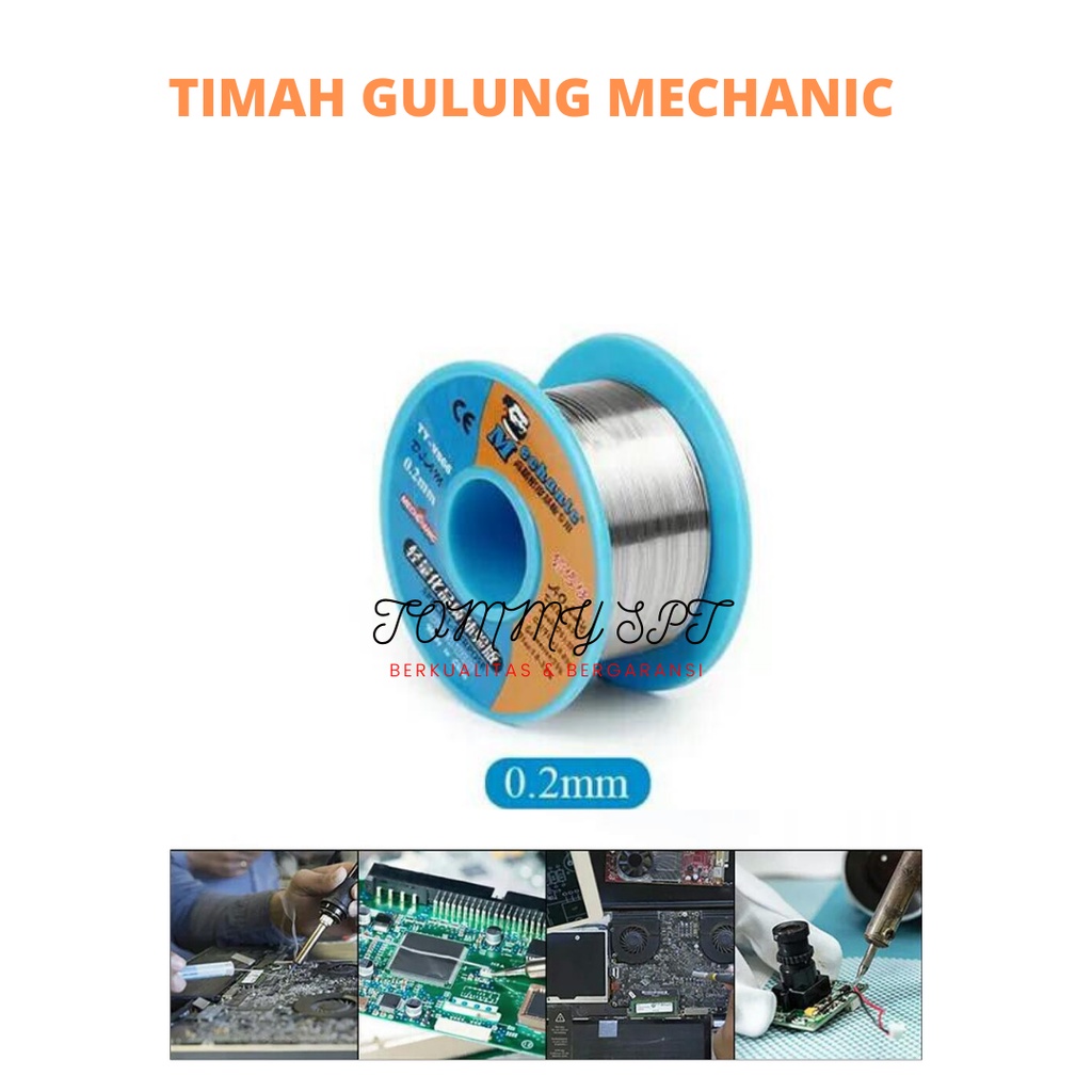 Mechanic ROLLED TIN ORIGINAL SOLDER TIN WIRE | Shopee Malaysia