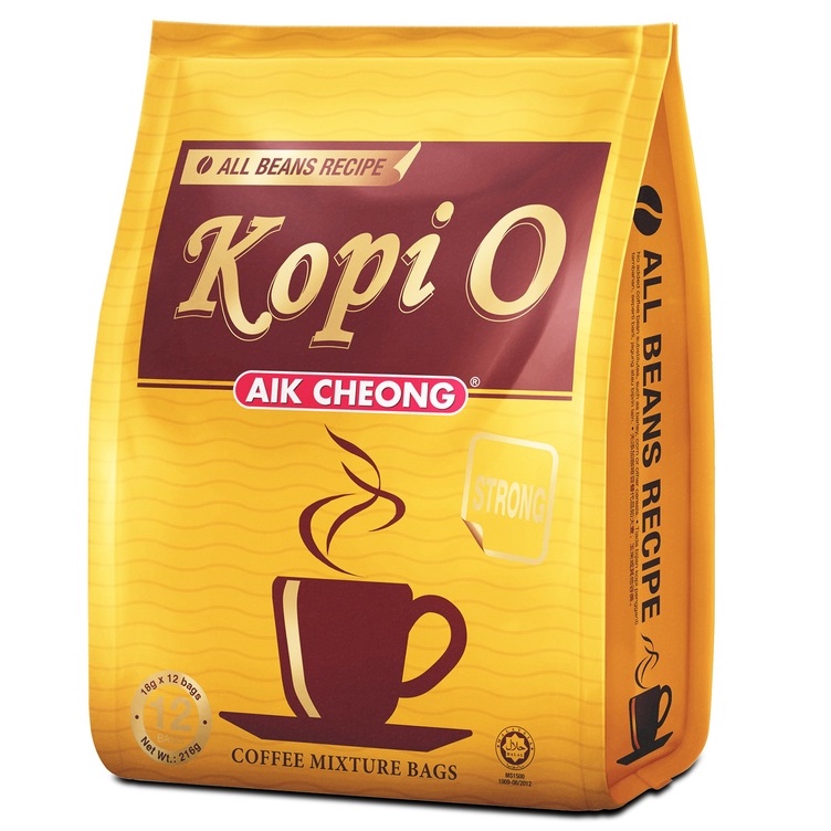 Aik Cheong kopi O strong 12 x 18g | Shopee Malaysia