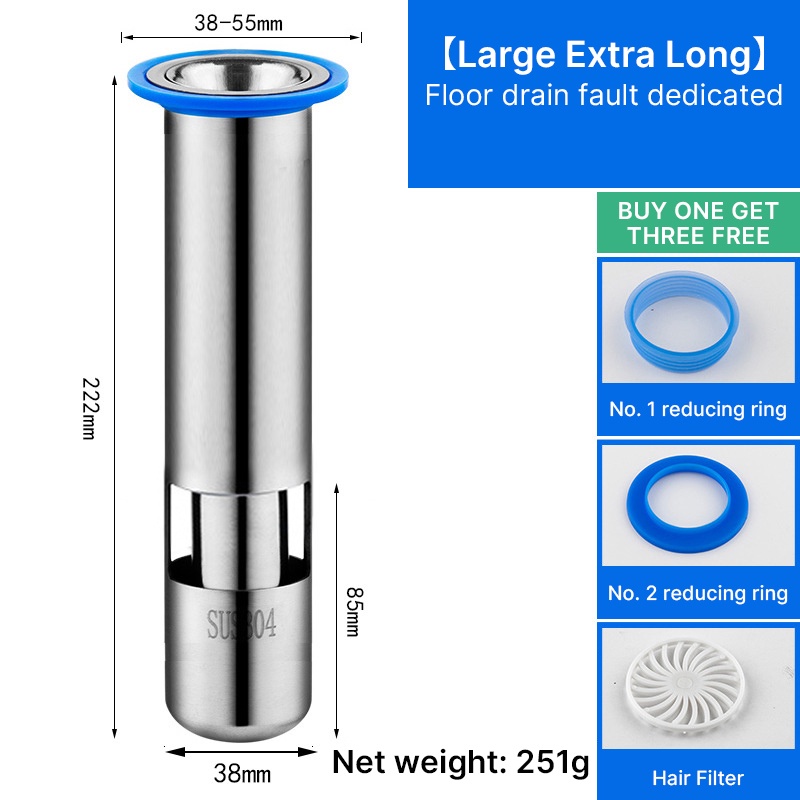 304 Stainless steel floor drain core 304 deep water sealed silica gel ...