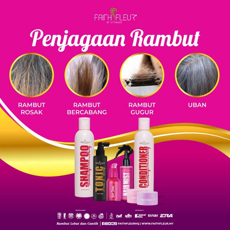 FAITH FLEUR HAIR TREATMENT PRODUCTS | Shopee Malaysia