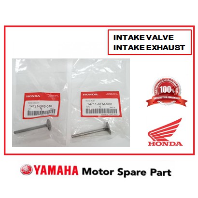 (100% ORIGINAL) HONDA EX5 DREAM VALVE SET // WAVE100 WAVE 100 INTAKE ...