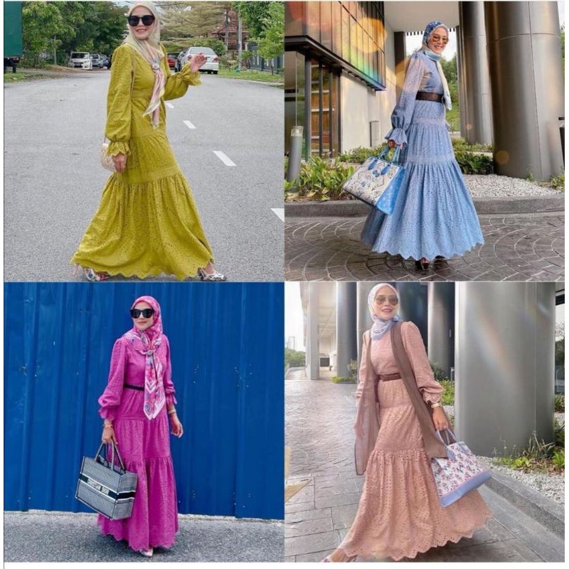 Emma Dress Minaz size L | Shopee Malaysia