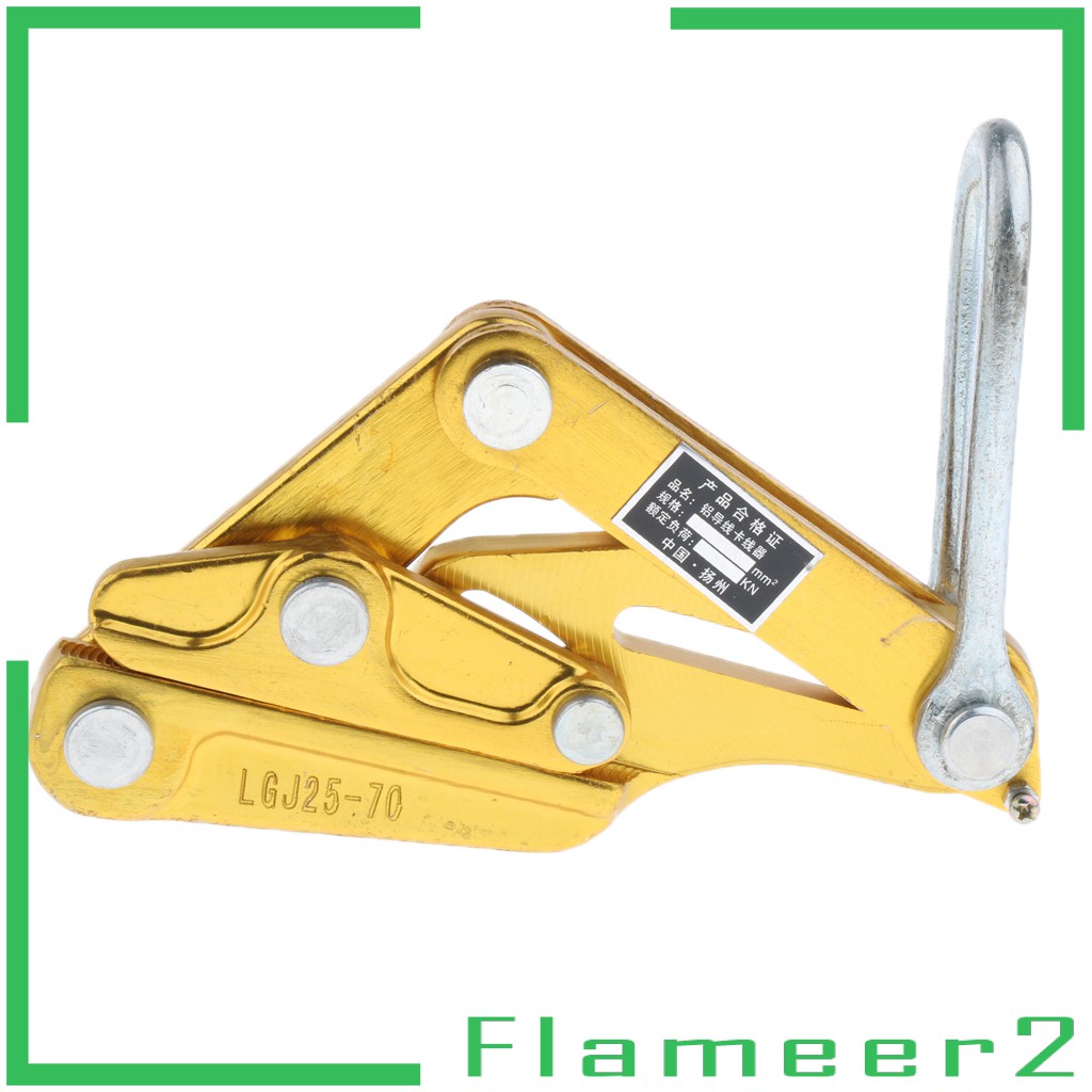 [flameerdbMY] Wire Strand Grip Cable Clamp Pulling Tightening 2204lbs 1 ...