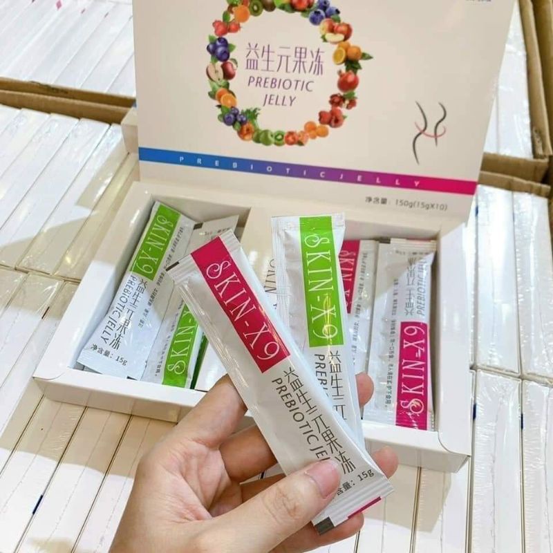 ( SKIN- X9) Slimming Prebiotic Jelly for Detox 1 box:10 Pack | Shopee ...