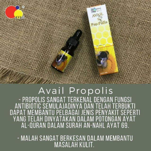 [EN] Avail Propolis (10ml) | Shopee Malaysia