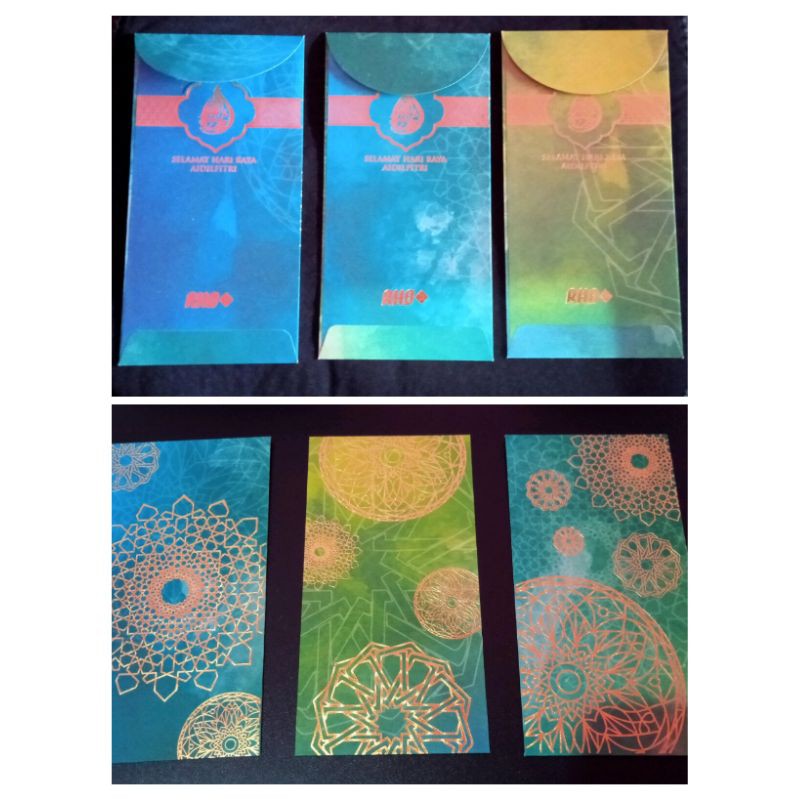 SAMPUL DUIT RAYA RHB ( 1 SET 3 KPG) | Shopee Malaysia