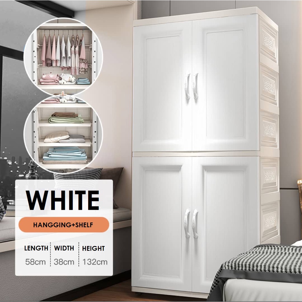 WARDROBE/PLASTIC WARDROBE/STORAGE CUPBOARD/PLASTIC STORAGE/ALMARI BAJU ...