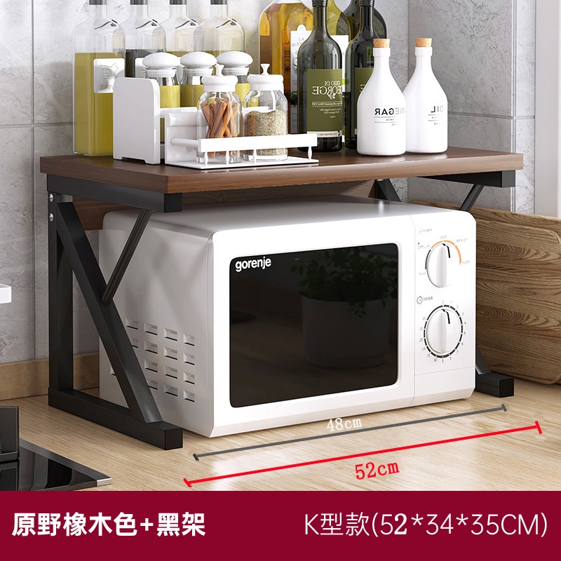 Kitchen Rack Floor Multi-layer Microwave Oven Rack Kitchen Supplies ...