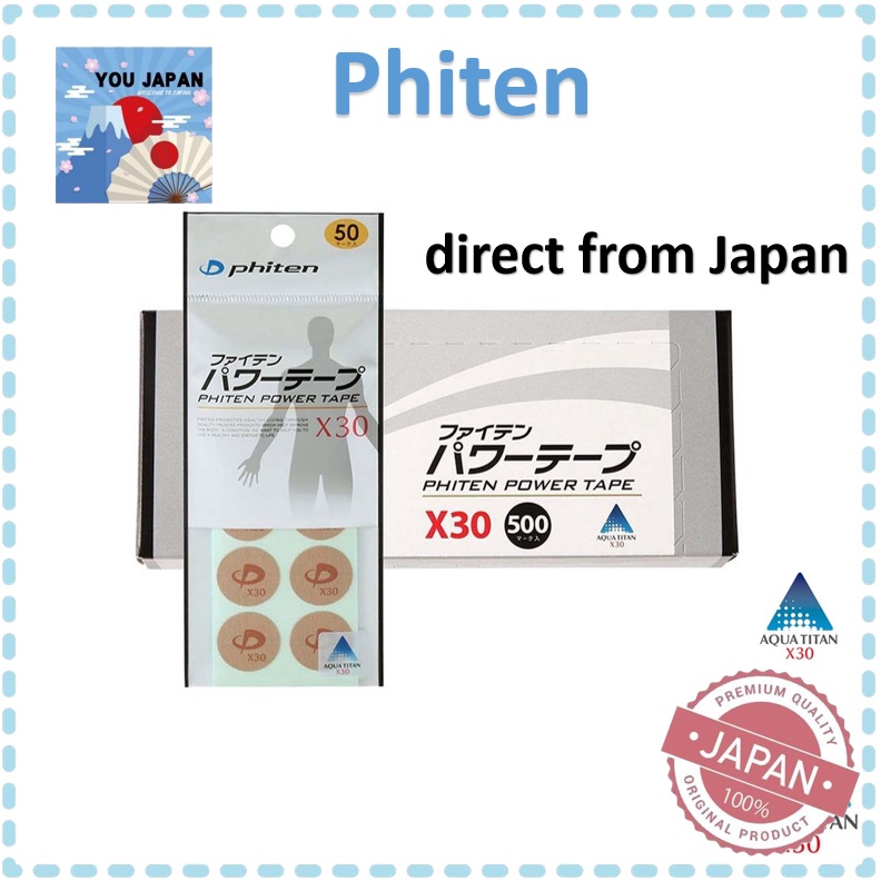 Phiten Power Tape X30 - Alleviates discomfort caused by headache ...