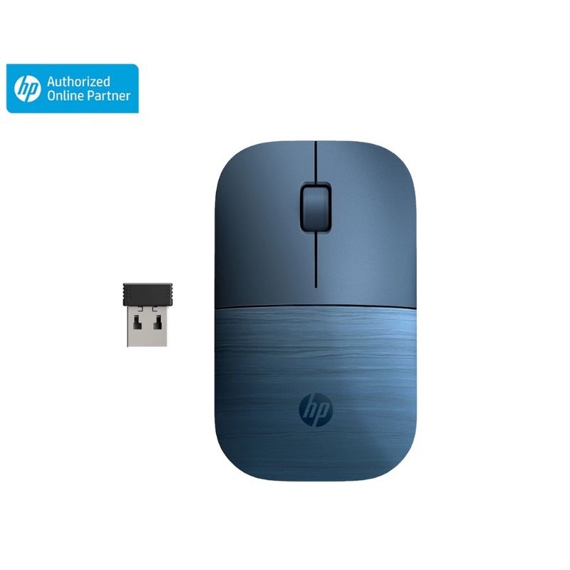 HP Z3700 Ultra Slim Blue LED Optical Sensor Wireless Mouse | Shopee ...