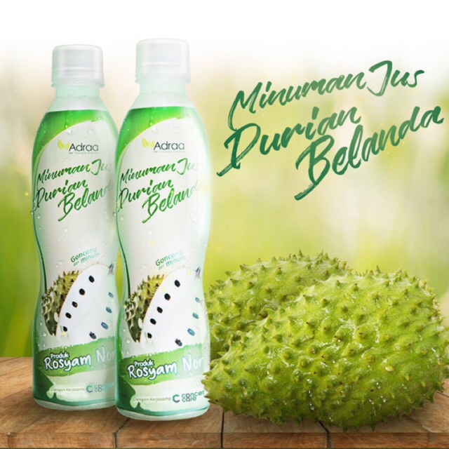 🌳ADRAA: DURIAN BELANDA BY ROSYAM NOOR | 6 BOTOL | Shopee Malaysia