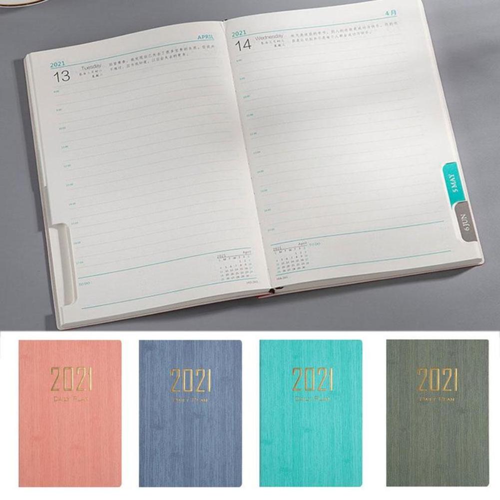 Time Management Schedule Book Color 2021 Calendar Dates Timetable Table ...