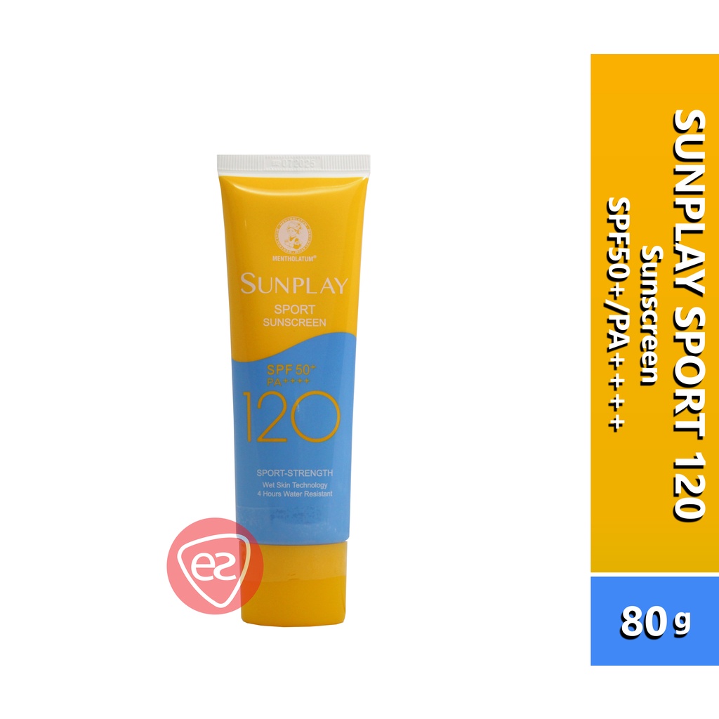 Sunplay Sport 120 Sunscreen SPF50+ PA+++ For Face & Body ( UV Body Mist 165ml / Cream 80g / 30g ...