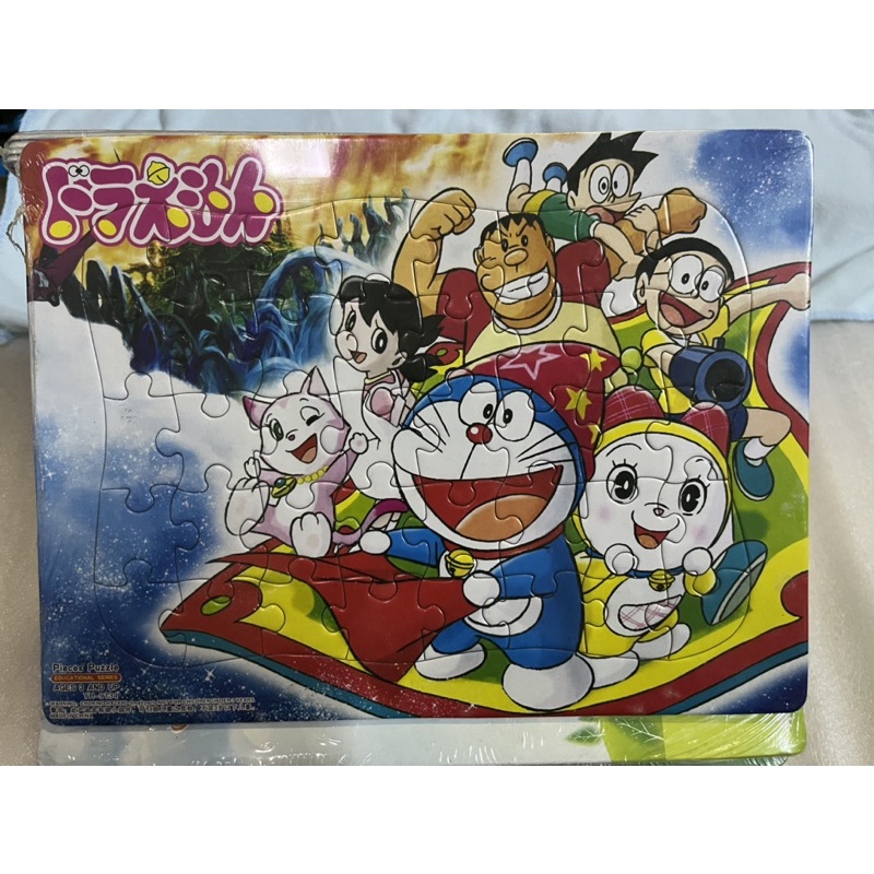 Kids Jigsaw Puzzle 40pcs ( 28 CM X 21 CM ) Doraemon / SpongeBob / Smurf ...
