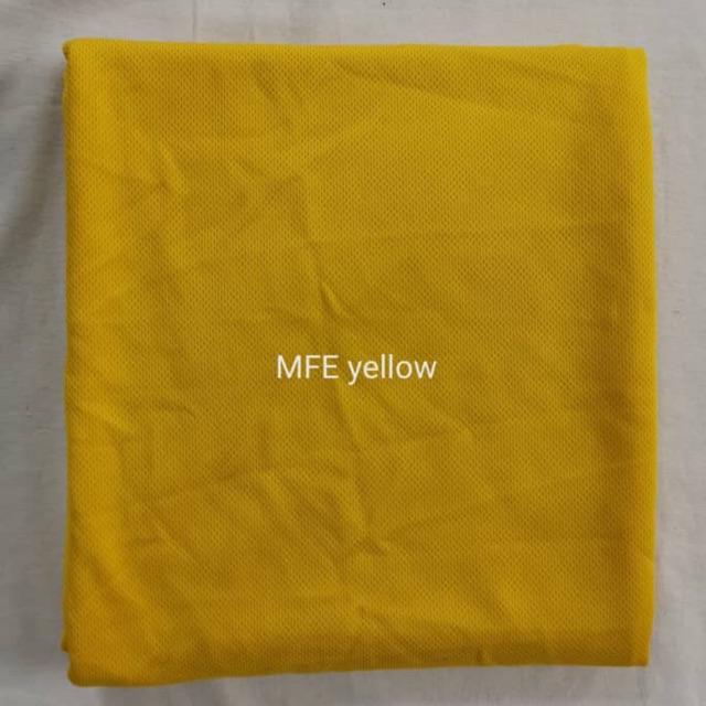 1m kain microfibre eyelet jersi kain sukan kain mask 20 kaler | Shopee ...