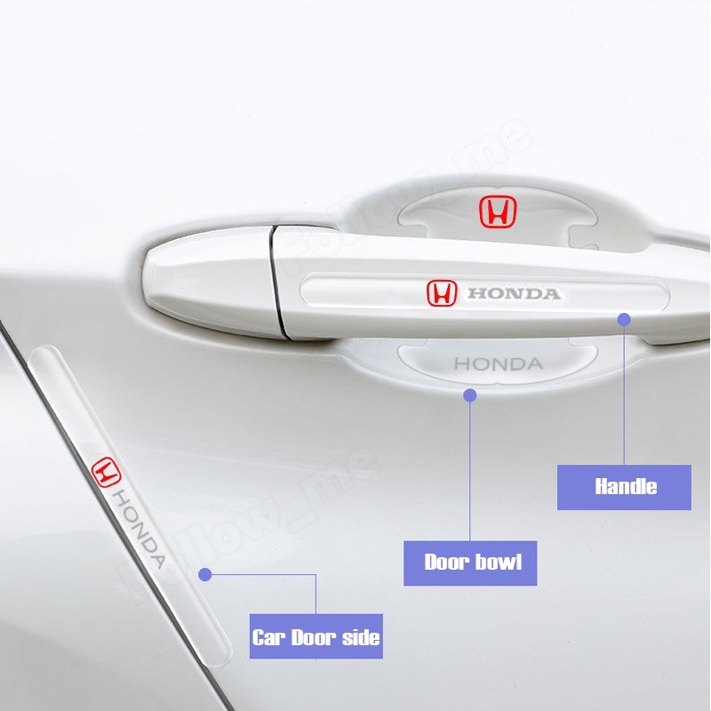 For Honda Car handle door bowl anti-scratch protective film hand buckle ...