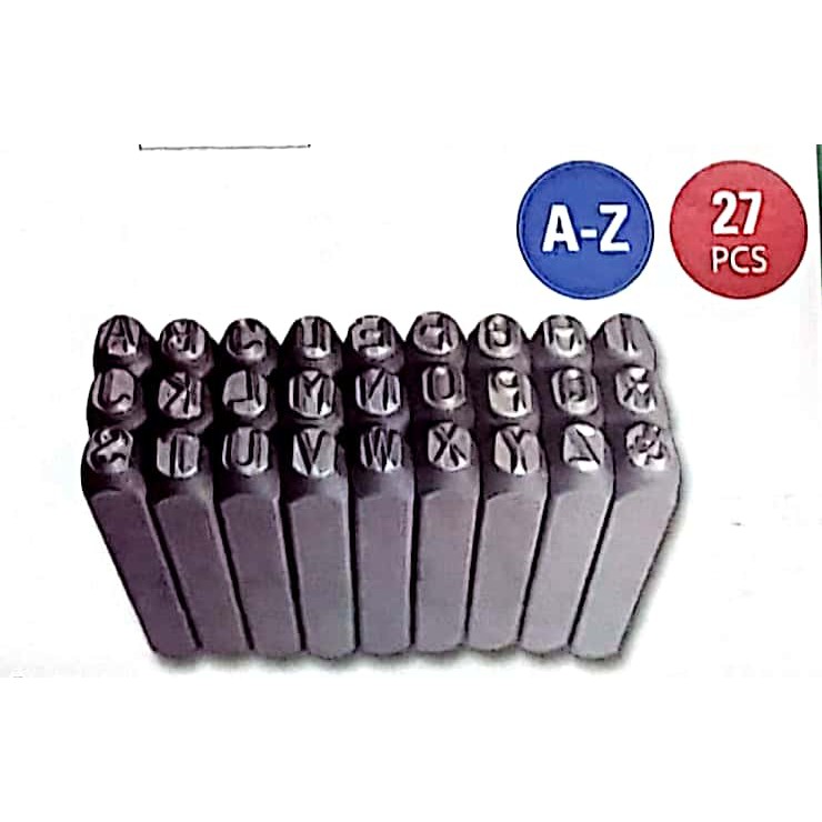 MERWIN 12MM LETTER STAMPLING PUNCH SET 54-SS212 | Shopee Malaysia