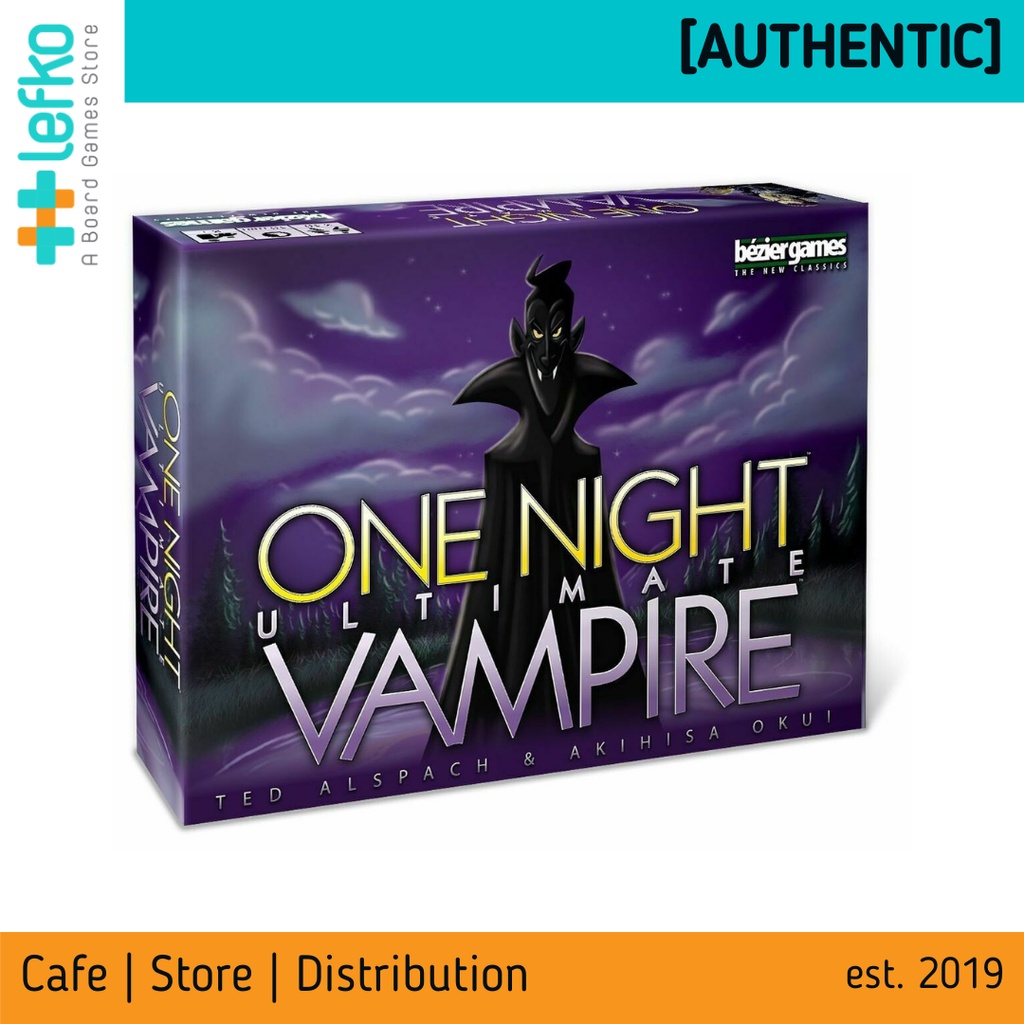 One Night Ultimate Vampire (Secret Identity Card Game) | Shopee Malaysia