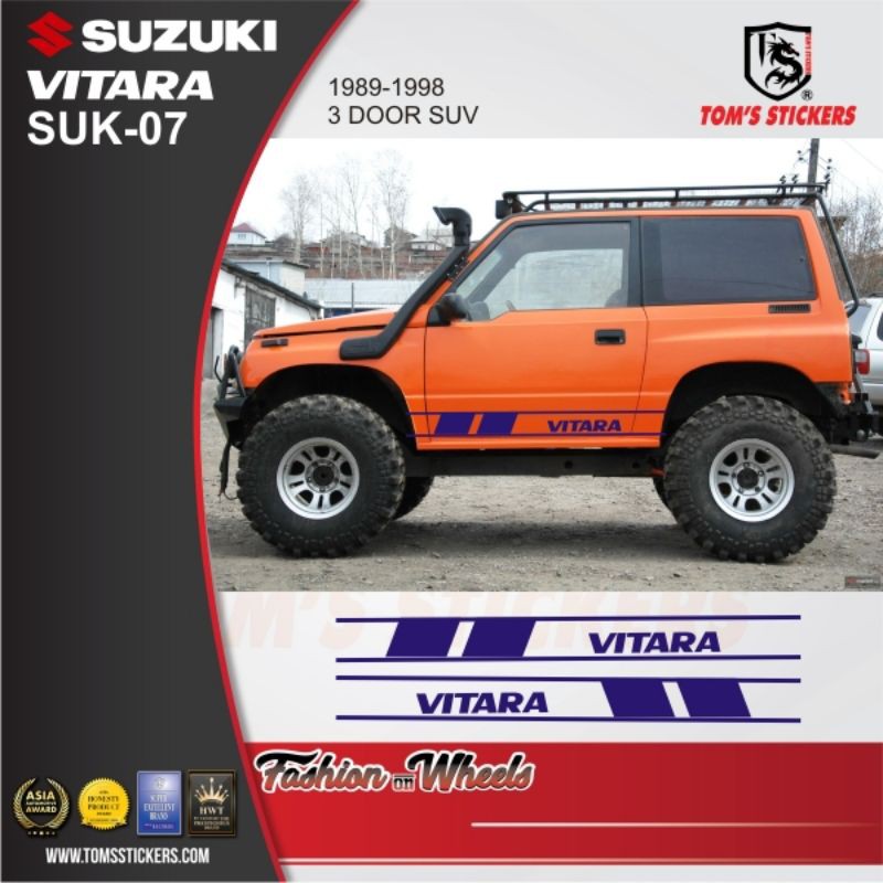 👍👍 SUZUKI VITARA CAR BODY STICKERS SET SUK-07 | Shopee Malaysia