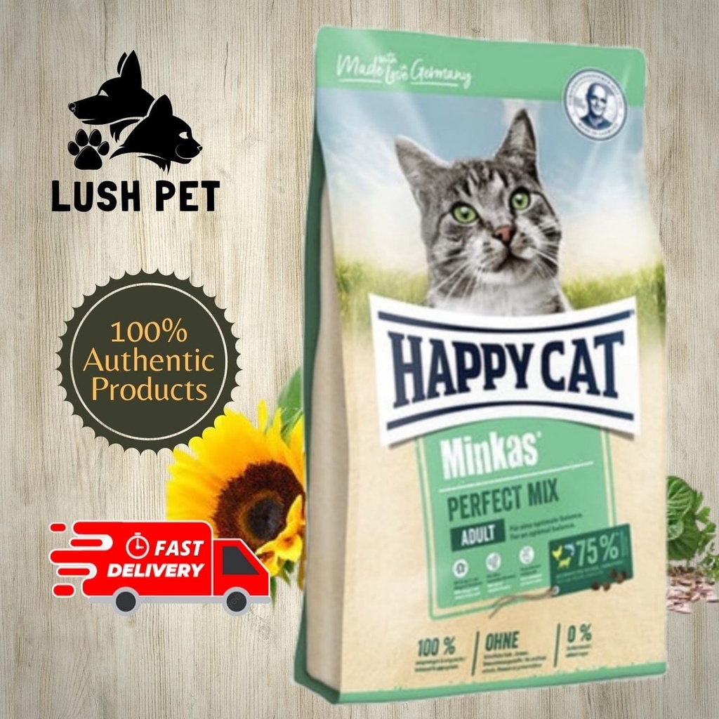 HAPPY CAT Minkas Perfect Mix 4KG | Shopee Malaysia