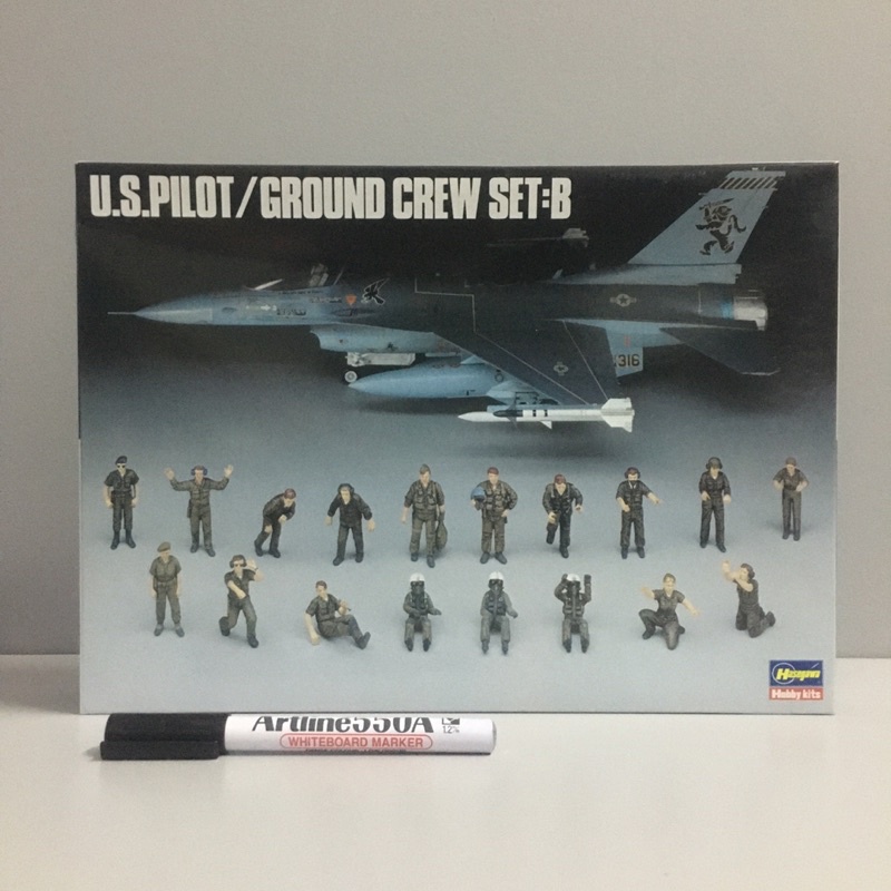 1/48 HASEGAWA Pilot & Ground Crew Set 1:48 Scale | Shopee Malaysia