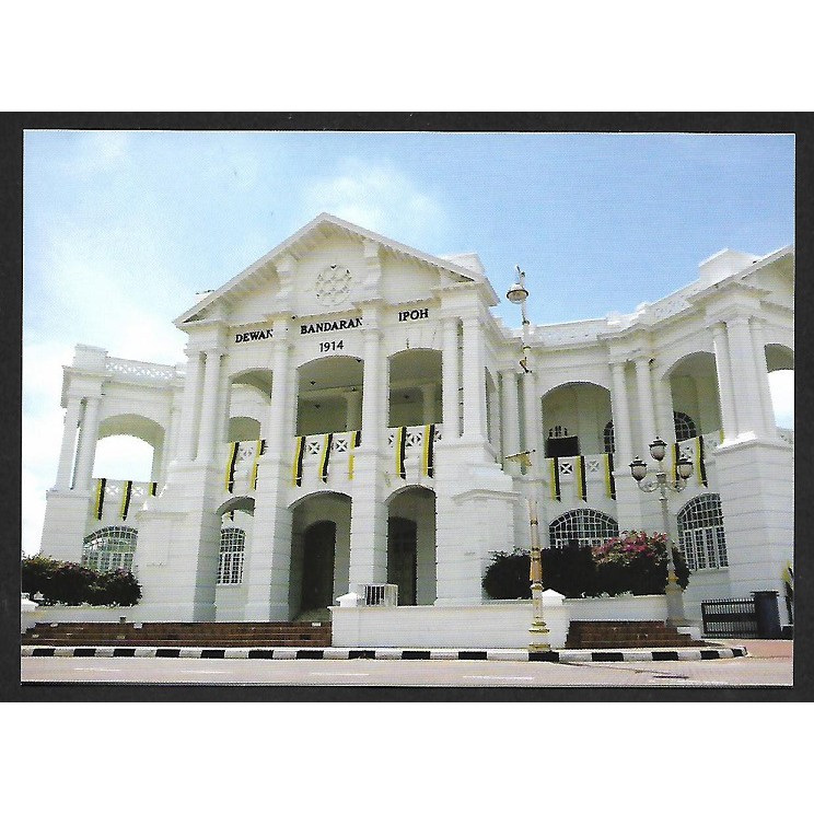 Malaysia Postcard - Ipoh City Town Hall | Shopee Malaysia
