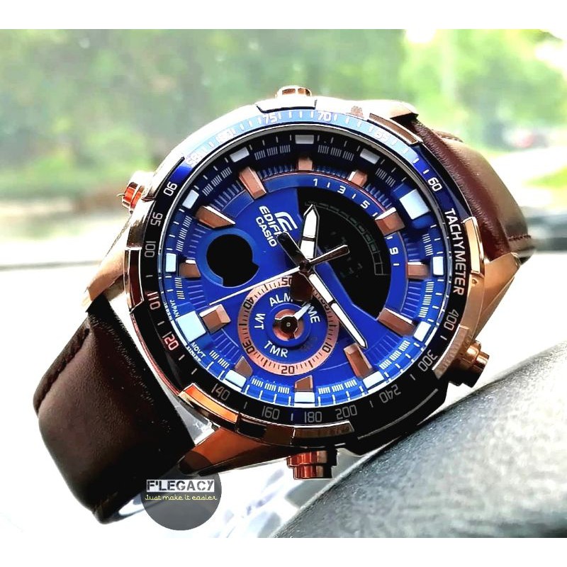 Casio Edifice Dual Time Display LED Light Watch For Men(LIMITED EDITION ...