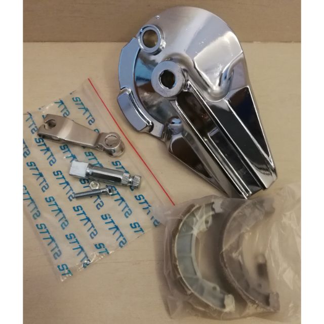 Dream / wave125 Rear brake Hub Panel (Chrome) | Shopee Malaysia