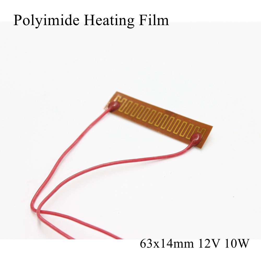 5V 12V 24V PI Heating Film Plate Polyimide Heating Electric Heated ...