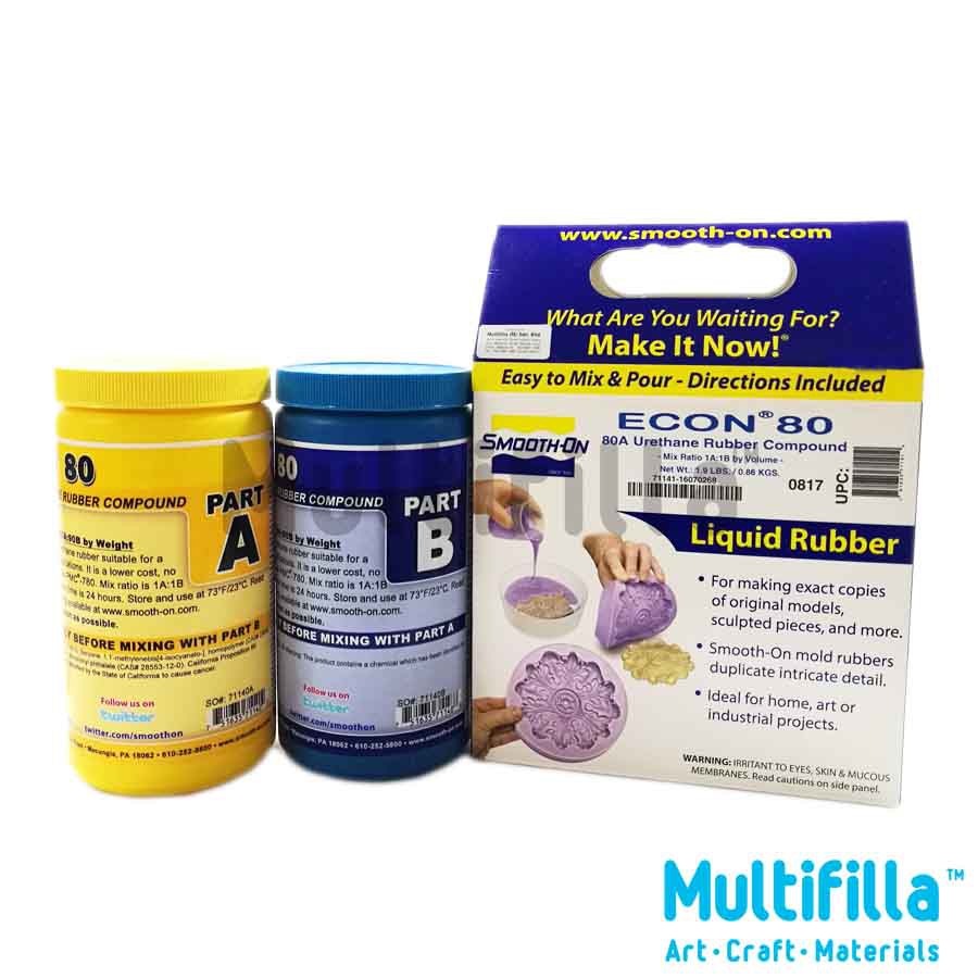 SMOOTH-ON ECON 80 : 0.86kg - 80A Urethane Rubber Compound | Shopee Malaysia